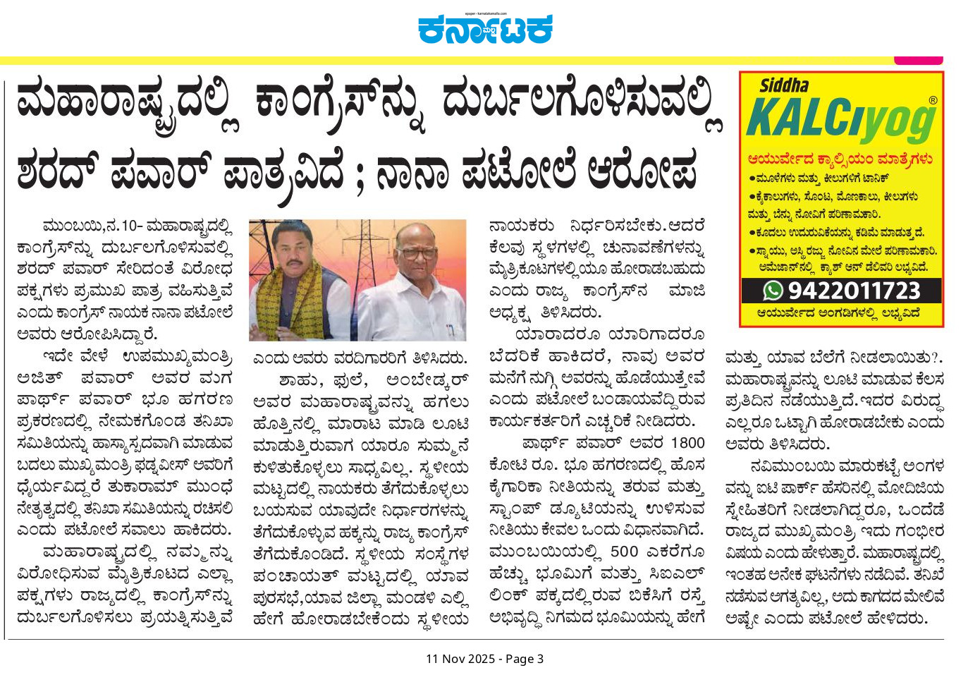 Page 3 - Karnataka Malla - Karnataka Malla